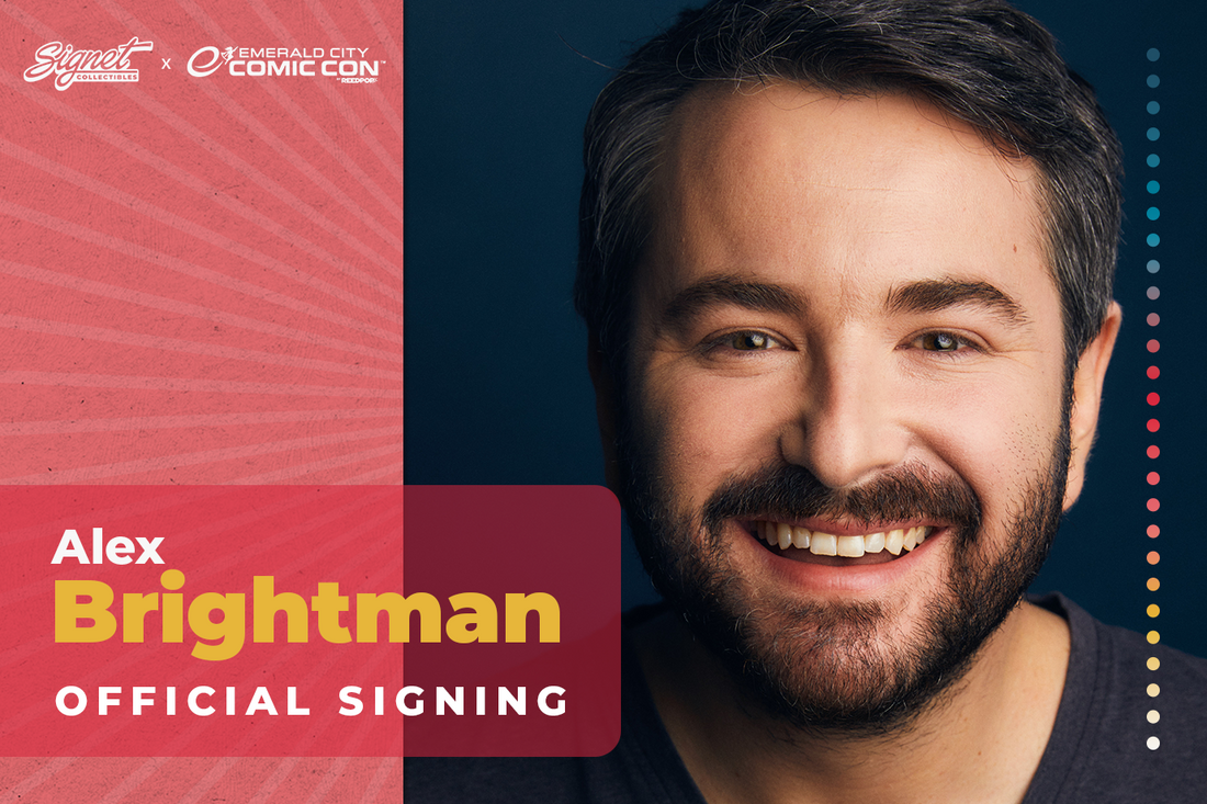 Alex Brightman Autograph Pre-Order - ECCC – Signet Collectibles