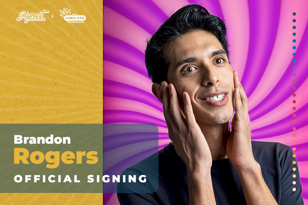 Brandon Rogers Autograph Pre-Order | Official Signing | MCM Birmingham ...