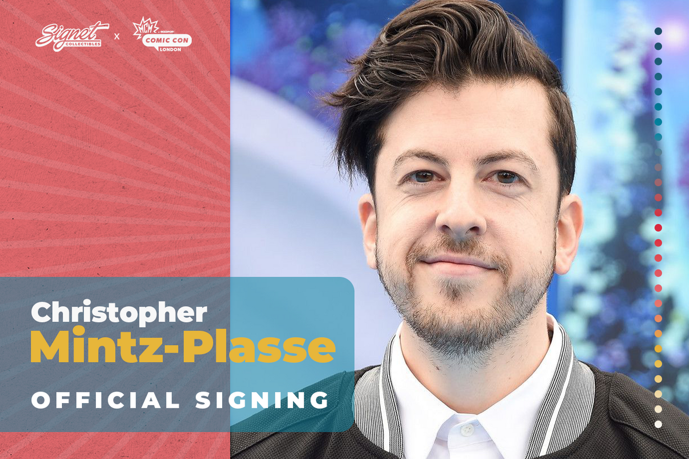 Christopher Mintz‑Plasse Autograph Pre‑Order | Official Signing | MCM ...