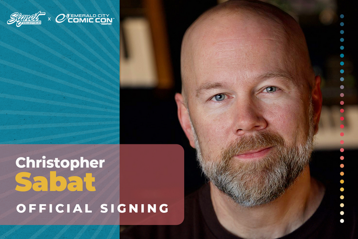 Chris Sabat Autograph Pre-Order - ECCC – Signet Collectibles