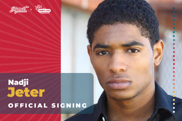 Nadji Jeter Autograph Pre-Order | Official Signing | MCM Birmingham ...
