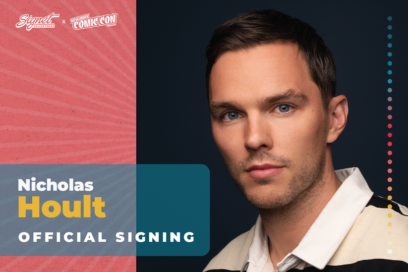 Nicholas Hoult Autograph Pre-Order | Official Signing | New York Comic ...