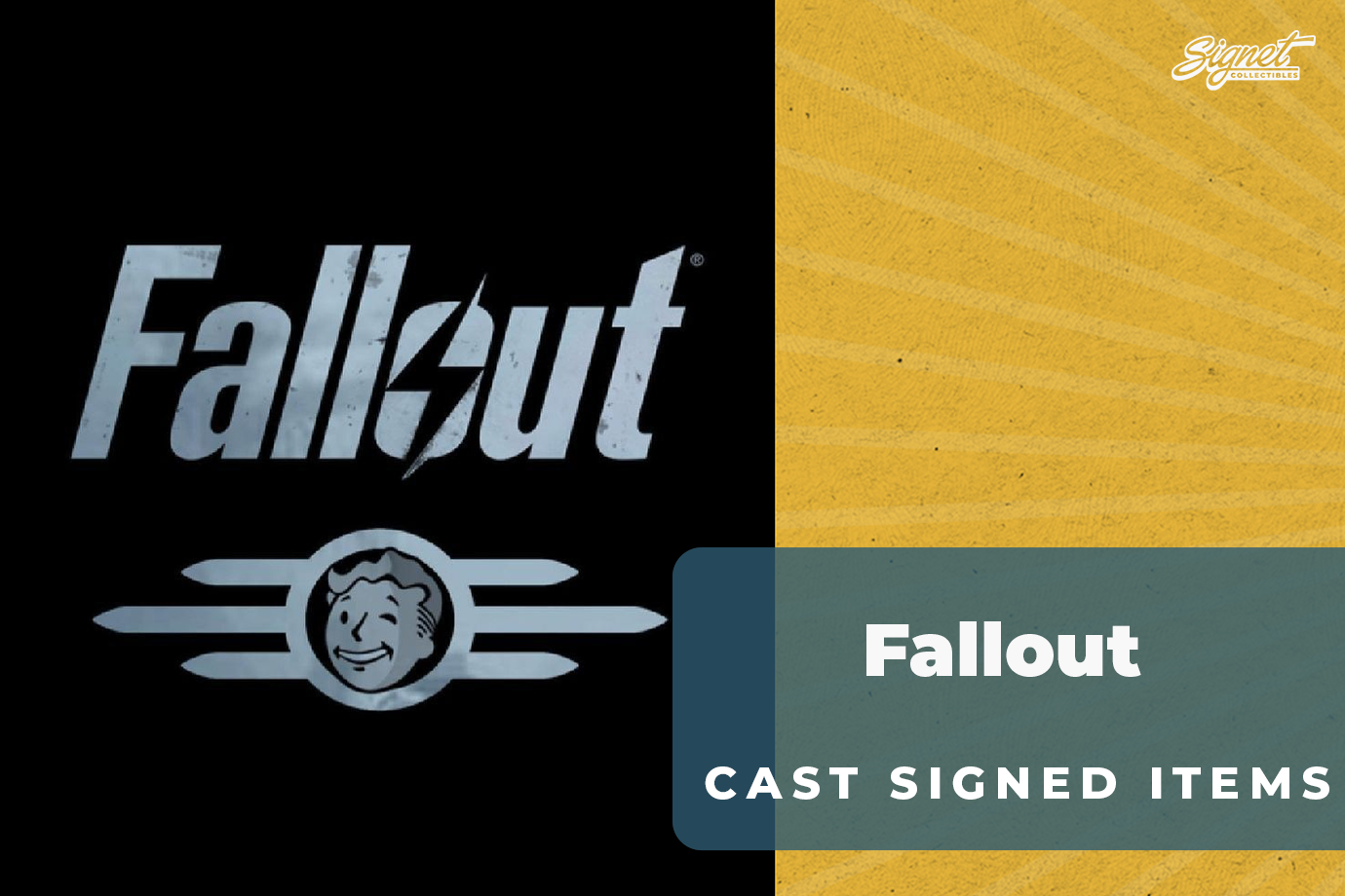 Fallout Cast Autographs | Signed Photos In Stock – Signet Collectibles