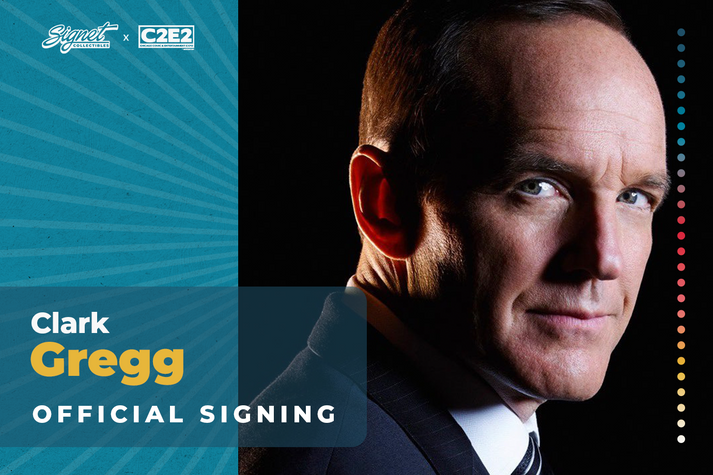 Clark Gregg Autograph Pre-Order | Official Signing | C2E2 – Signet ...