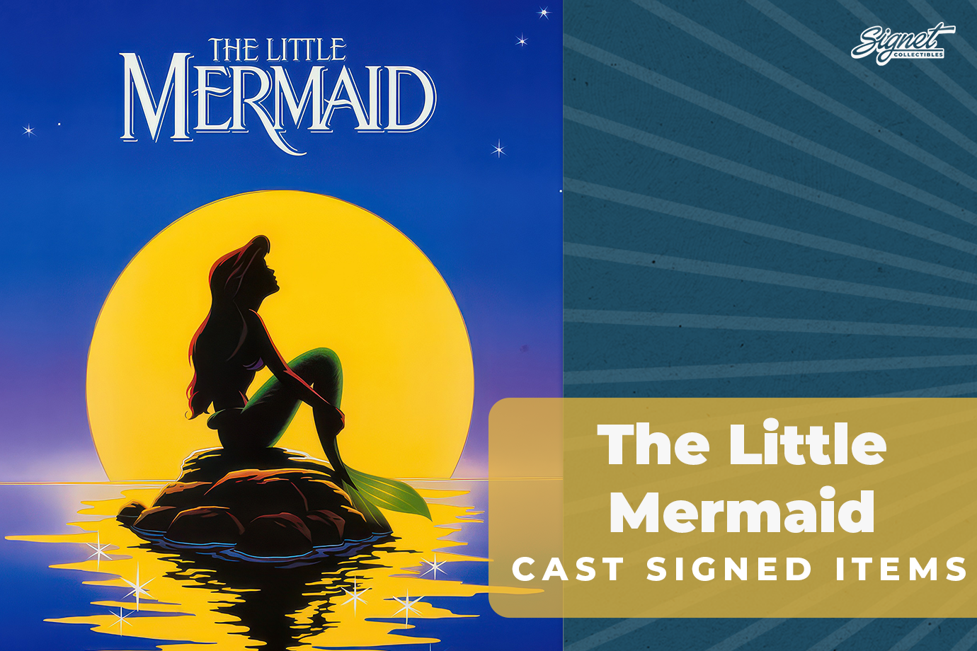 Little Mermaid Cast Autographs | Disney Signed Photos – Signet Collectibles