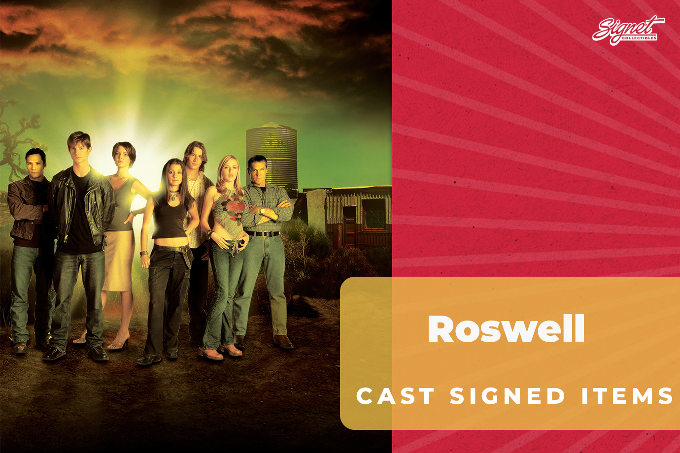 Roswell Cast Autographs | Original Series Signed Photos In Stock ...