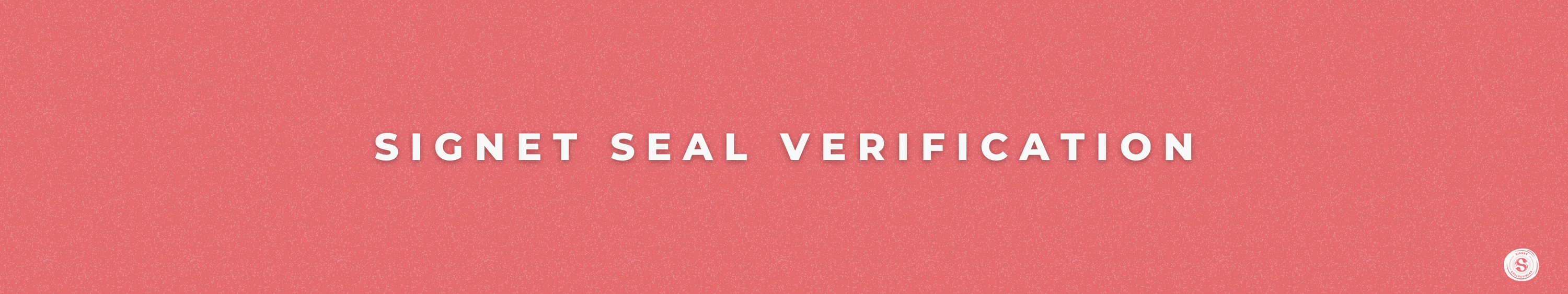 Verify – Signet Collectibles